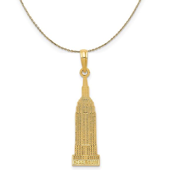 Black Bow Jewelry Co. | Jewelry | 4k Yellow Gold Satin Empire State ...